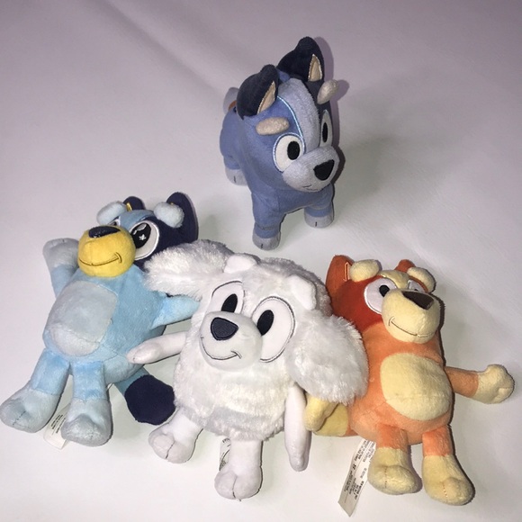 Disney | Toys | Bluey Characters Set Of 4 | Poshmark